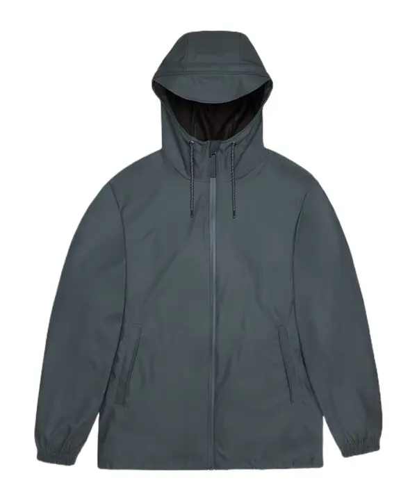 Rains Zip-up Hooded Casual Jacket