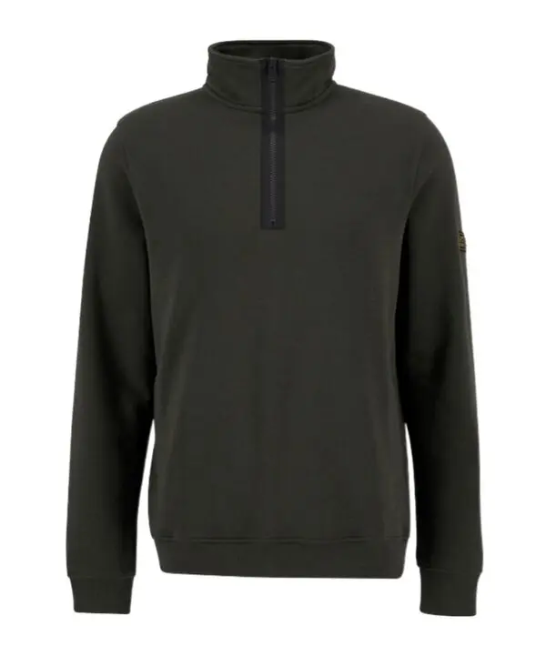 Barbour Outline Half-zip Sweatshirt