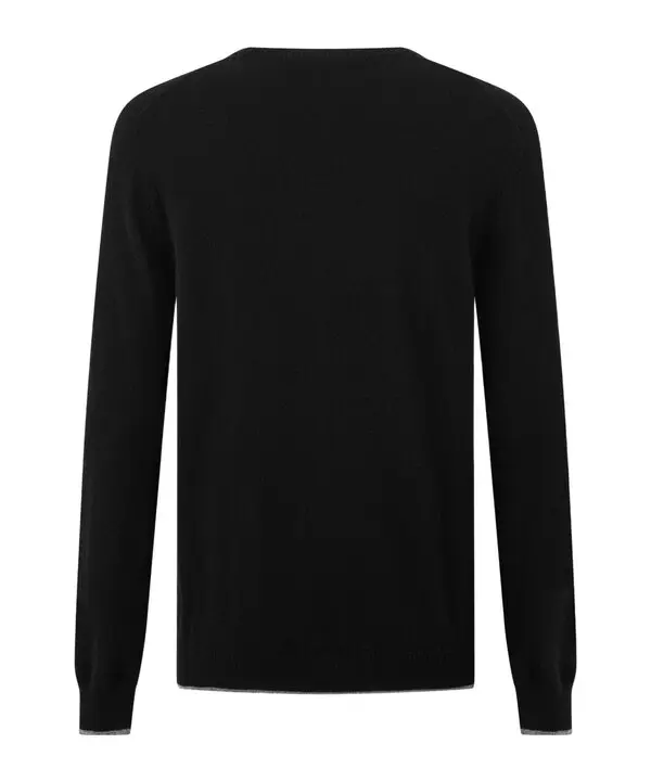 Hugo Boss V-neck Long-sleeve Knit Sweater