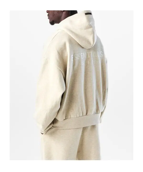 Fear Of God Logo Hooded Sweatshirt