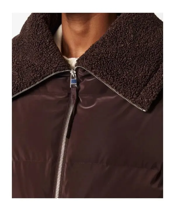 Varley Roseville Jacket With Faux Lambskin Collar
