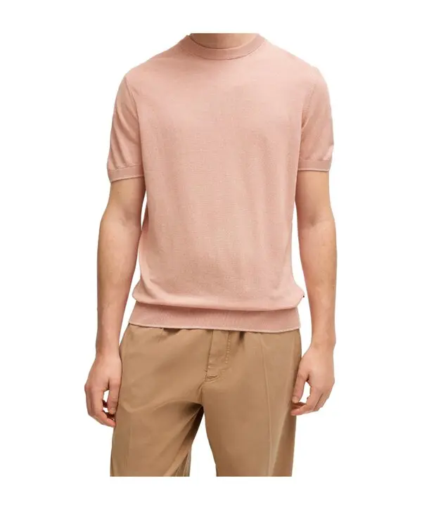 Hugo Boss Crew Neck Short-sleeve Knit Shirt