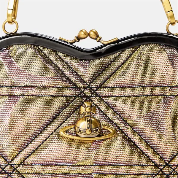 VIVIENNE WESTWOOD Viv Belle Heart-shaped Shoulder Bag