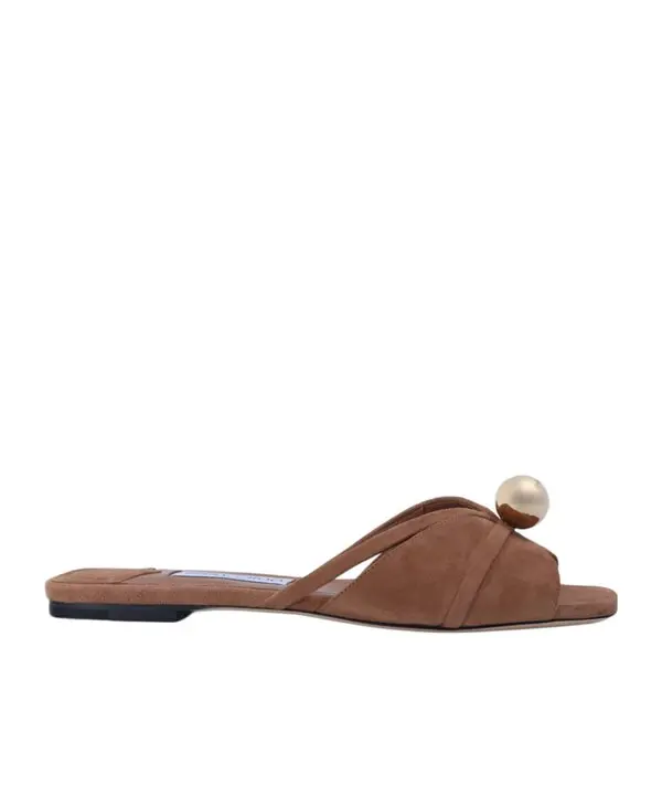 JIMMY CHOO Siva Flat Sandals
