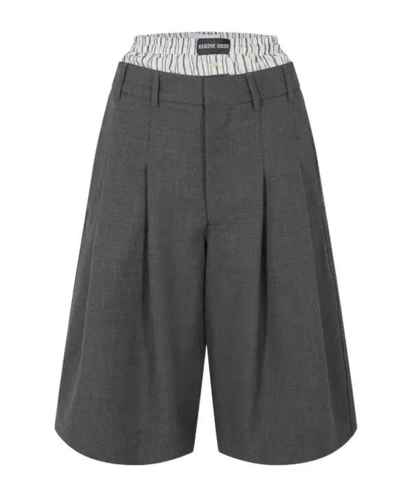 MARINE SERRE Tailored Shorts