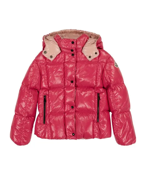 Moncler Logo Patch Down Jacket