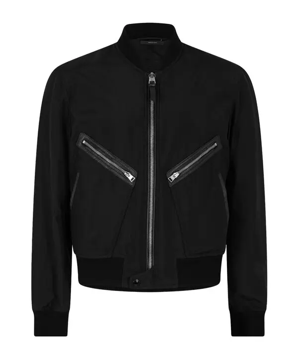 TOM FORD Poplin Bomber Jacket