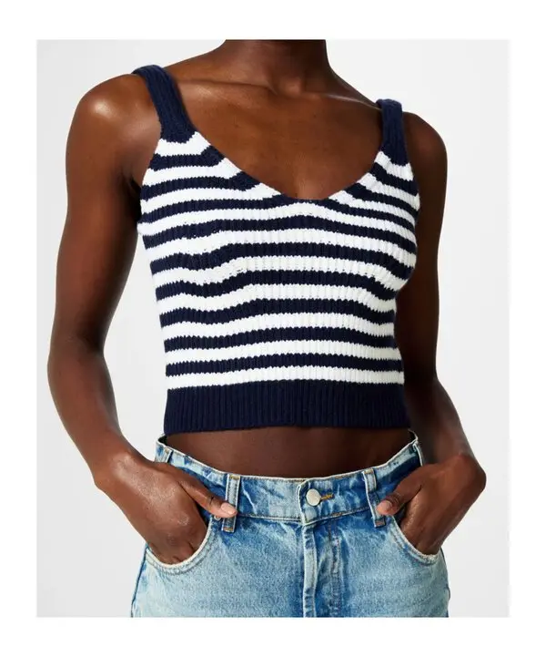 Simkhai Braylee Striped Vest