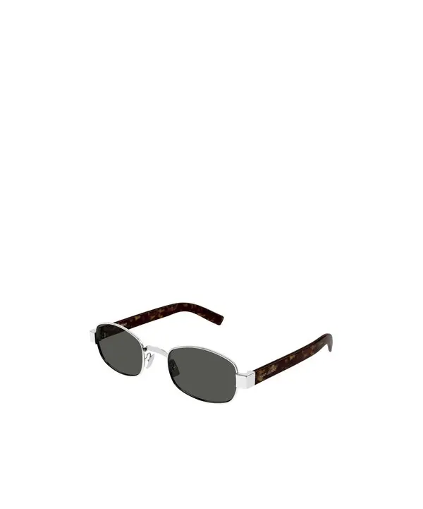 Saint Laurent Oval Sunglasses - Black