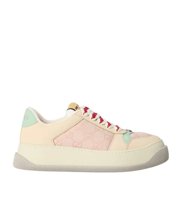 Gucci Screener Lace-up Sneakers