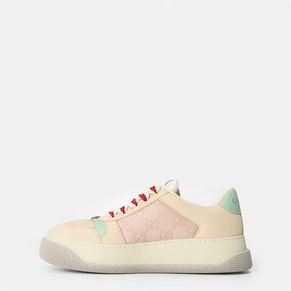 Gucci Screener Lace-up Sneakers