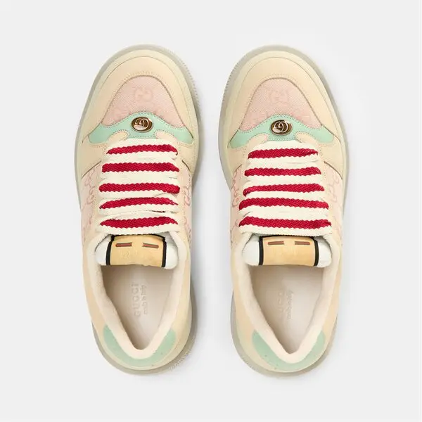 Gucci Screener Lace-up Sneakers