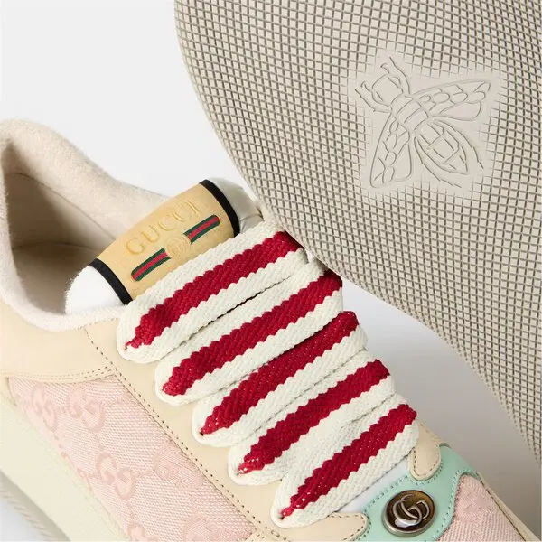 Gucci Screener Lace-up Sneakers