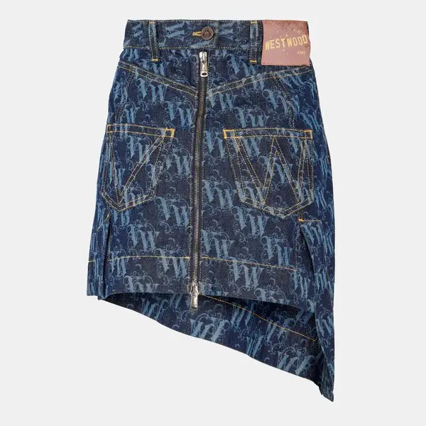 VIVIENNE WESTWOOD Asymmetrical Midi Skirt
