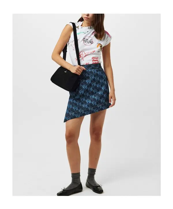 VIVIENNE WESTWOOD Asymmetrical Midi Skirt