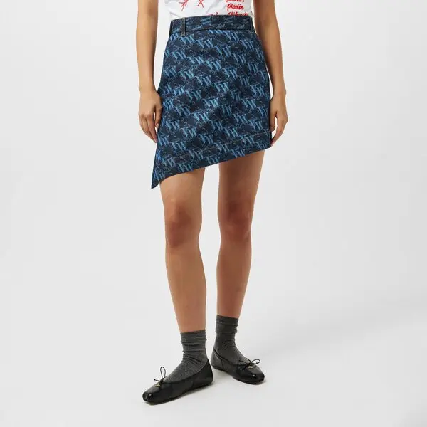VIVIENNE WESTWOOD Asymmetrical Midi Skirt