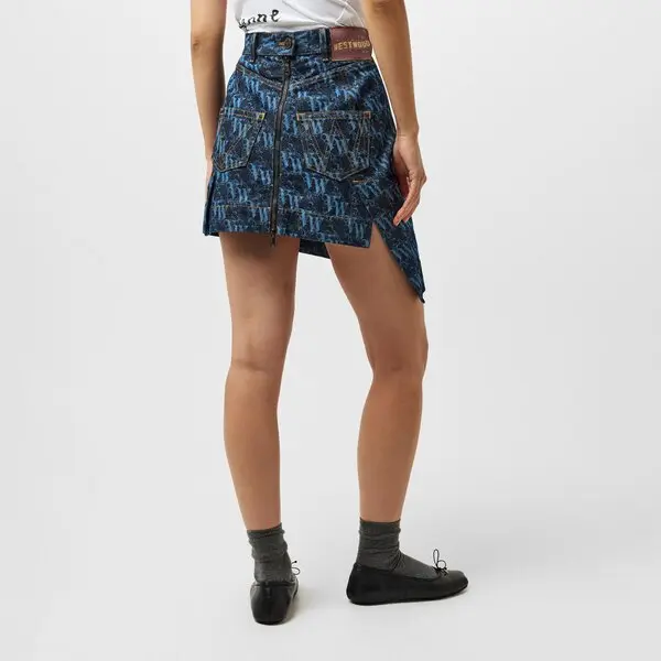 VIVIENNE WESTWOOD Asymmetrical Midi Skirt