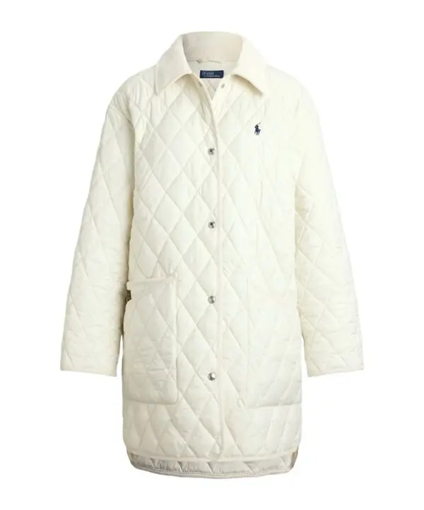 Polo Ralph Lauren Quilted Slim-fit Cotton Coat