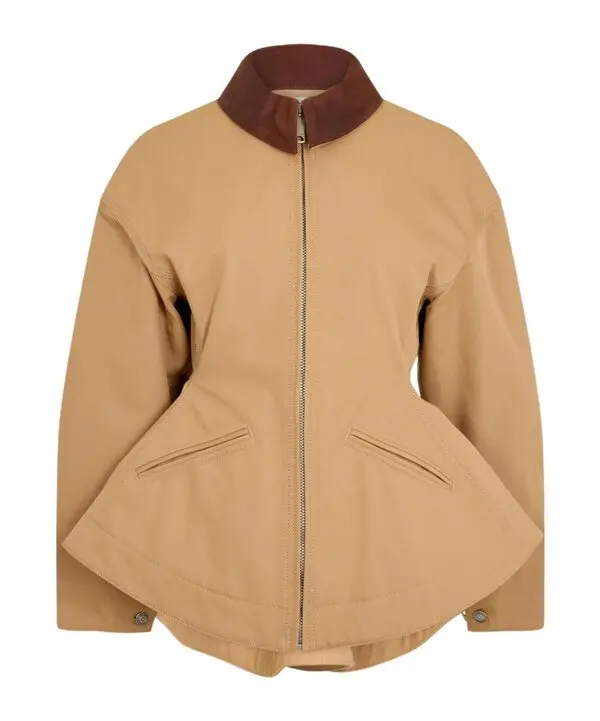 Alexander McQueen Oversized Peplum Jacket