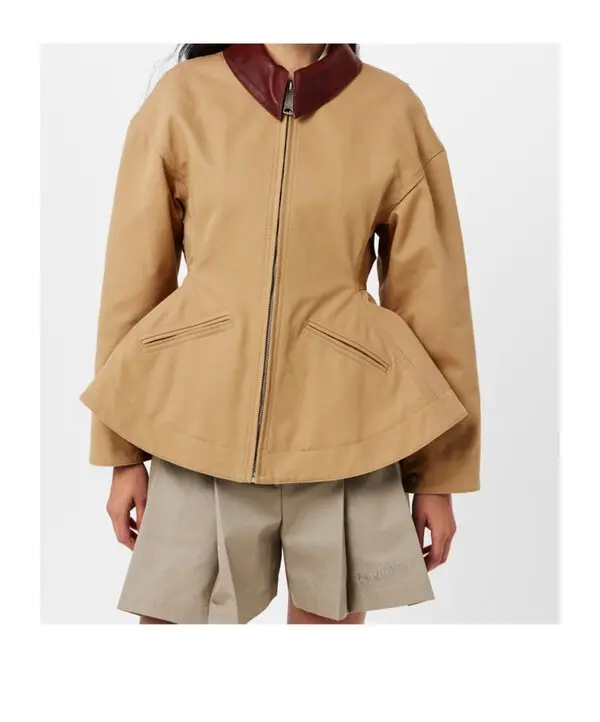 Alexander McQueen Oversized Peplum Jacket