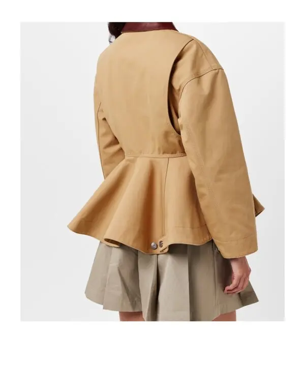 Alexander McQueen Oversized Peplum Jacket