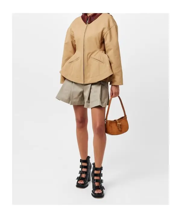 Alexander McQueen Oversized Peplum Jacket