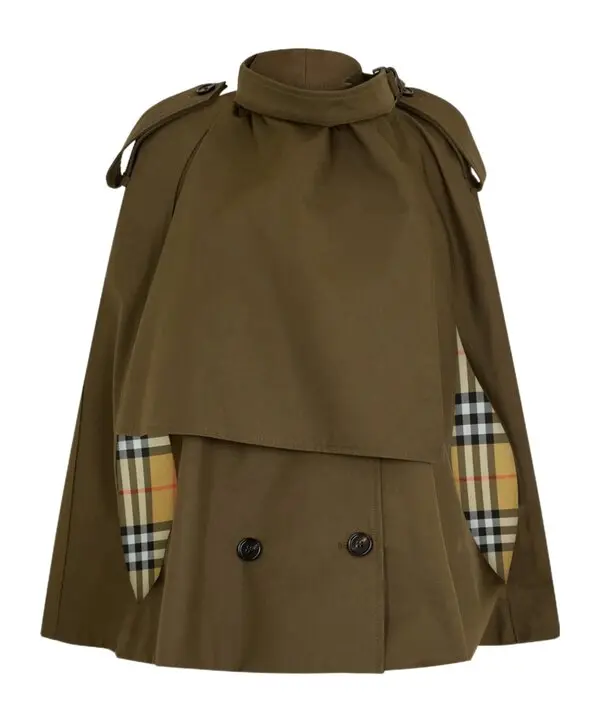 Burberry A Cape-style Casual Jacket