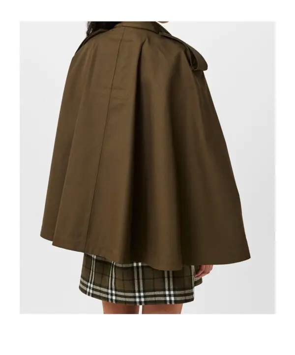 Burberry A Cape-style Casual Jacket