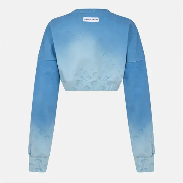 MARINE SERRE Moon Crew Sweatshirt