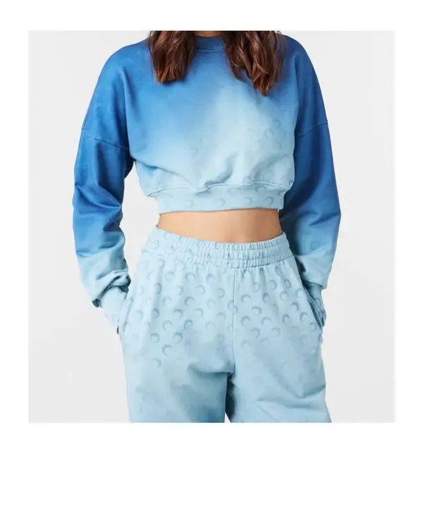 MARINE SERRE Moon Crew Sweatshirt
