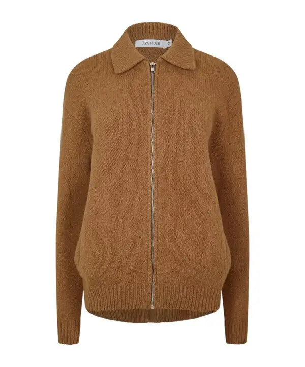 AYA MUSE Knitted Zip-up Jacket