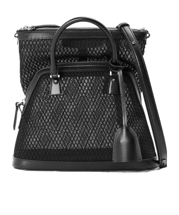 MAISON MARGIELA Zipper Mini Handbag - Black