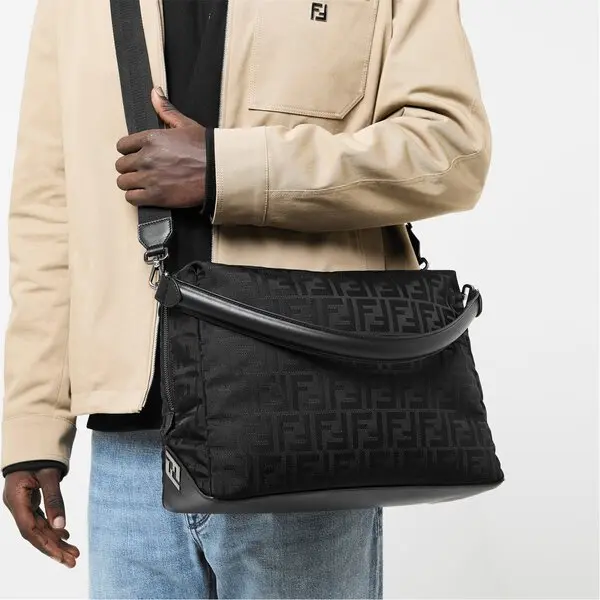 Fendi Logo Shoulder Bag