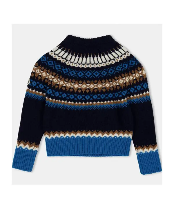 Moncler Fair Isle Knit Sweater