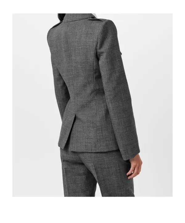 Alexander McQueen Slim-fit Epaulette Jacket