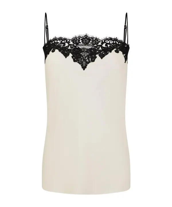 Stella McCartney Lace Trim Camisole - White