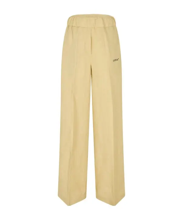 Off-White Straight-leg Casual Trousers