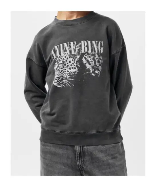 ANINE BING Spencer Crew Sweatshirt