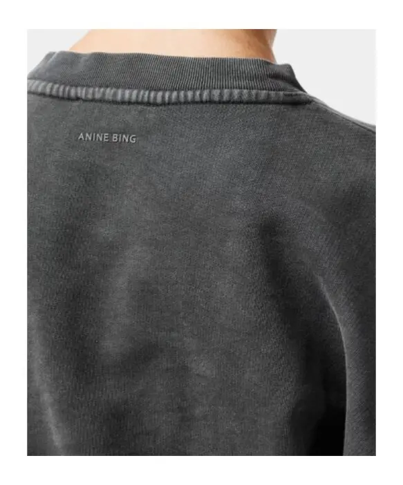 ANINE BING Spencer Crew Sweatshirt