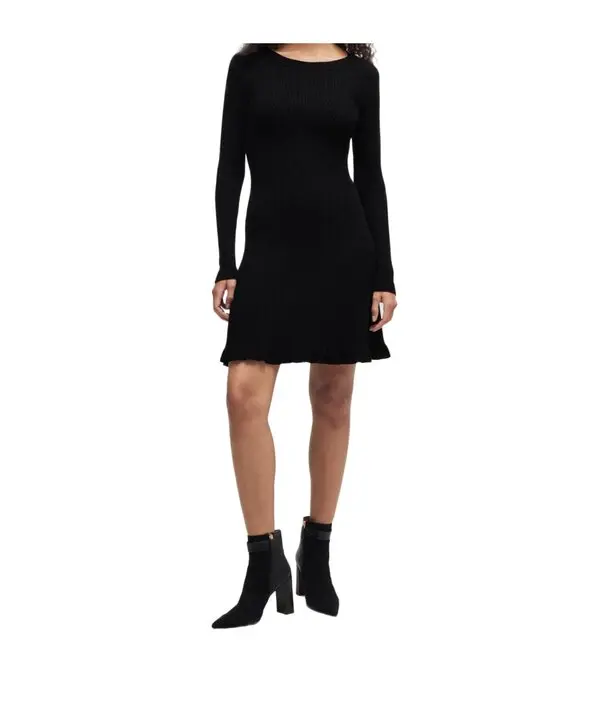 Hugo Boss Slim-fit Knit Mini Dress