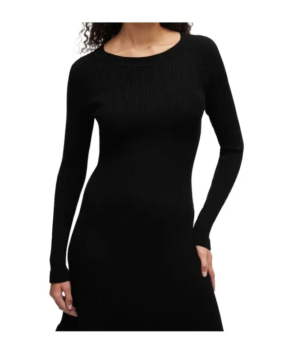 Hugo Boss Slim-fit Knit Mini Dress