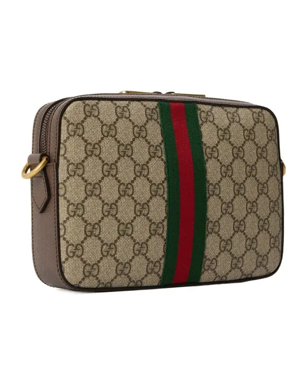 Gucci Gg Supreme Canvas Camera Bag - Multicolor