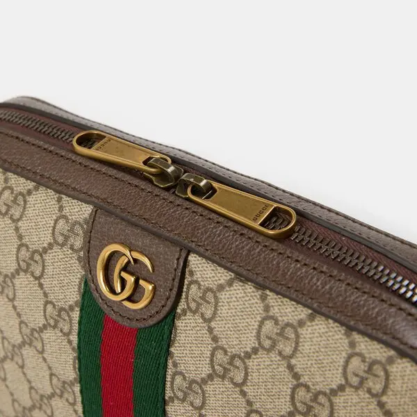 Gucci Gg Supreme Canvas Camera Bag