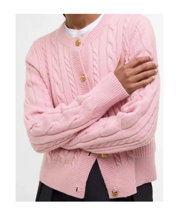 Barbour Long-sleeved Knitted Cardigan