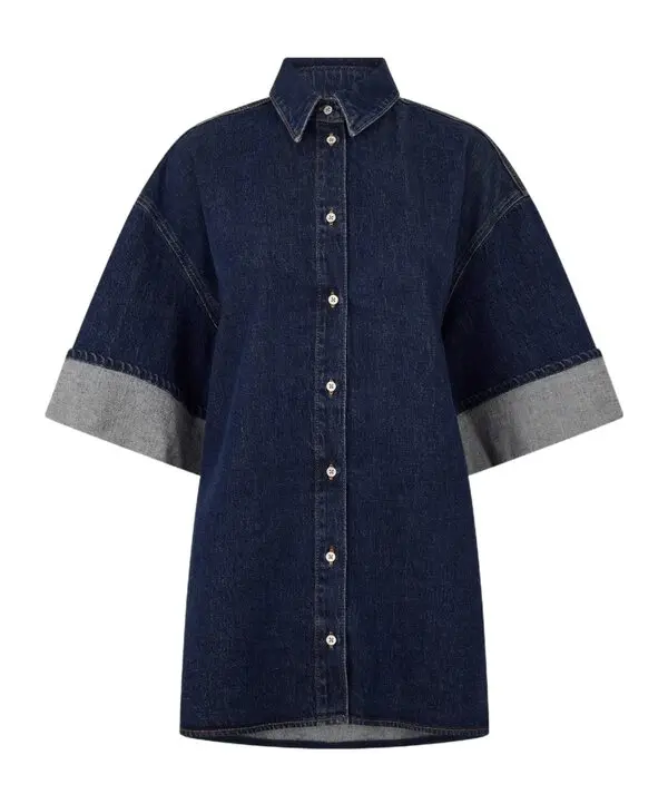 7 For All Mankind Nina Short-sleeve Shirt