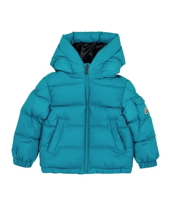 Moncler Logo Patch Down Jacket