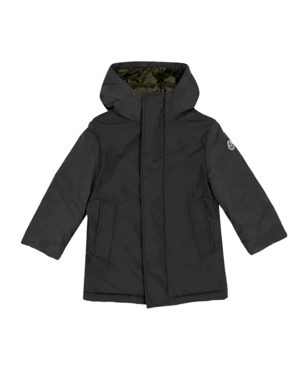 Moncler Logo Patch Down Jacket