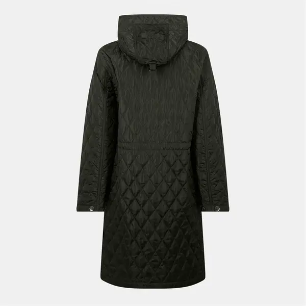 Burberry Hooded Quilted Down Jacket