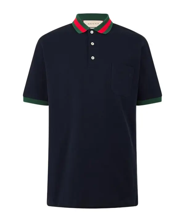 Gucci Short-sleeved Polo Shirt