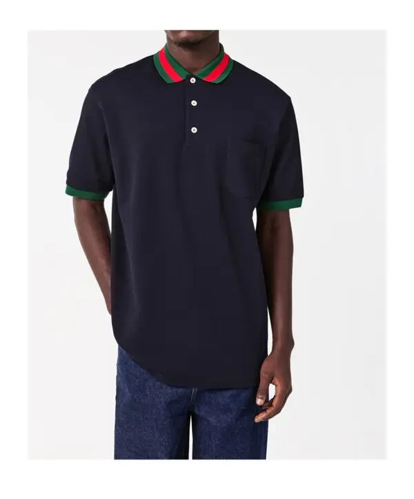 Gucci Short-sleeved Polo Shirt